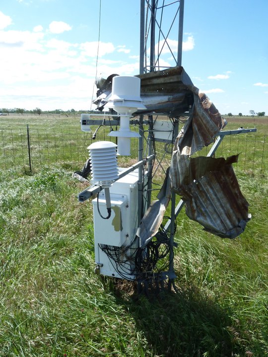 photograph of themesonet site taken today. It's amazing how the